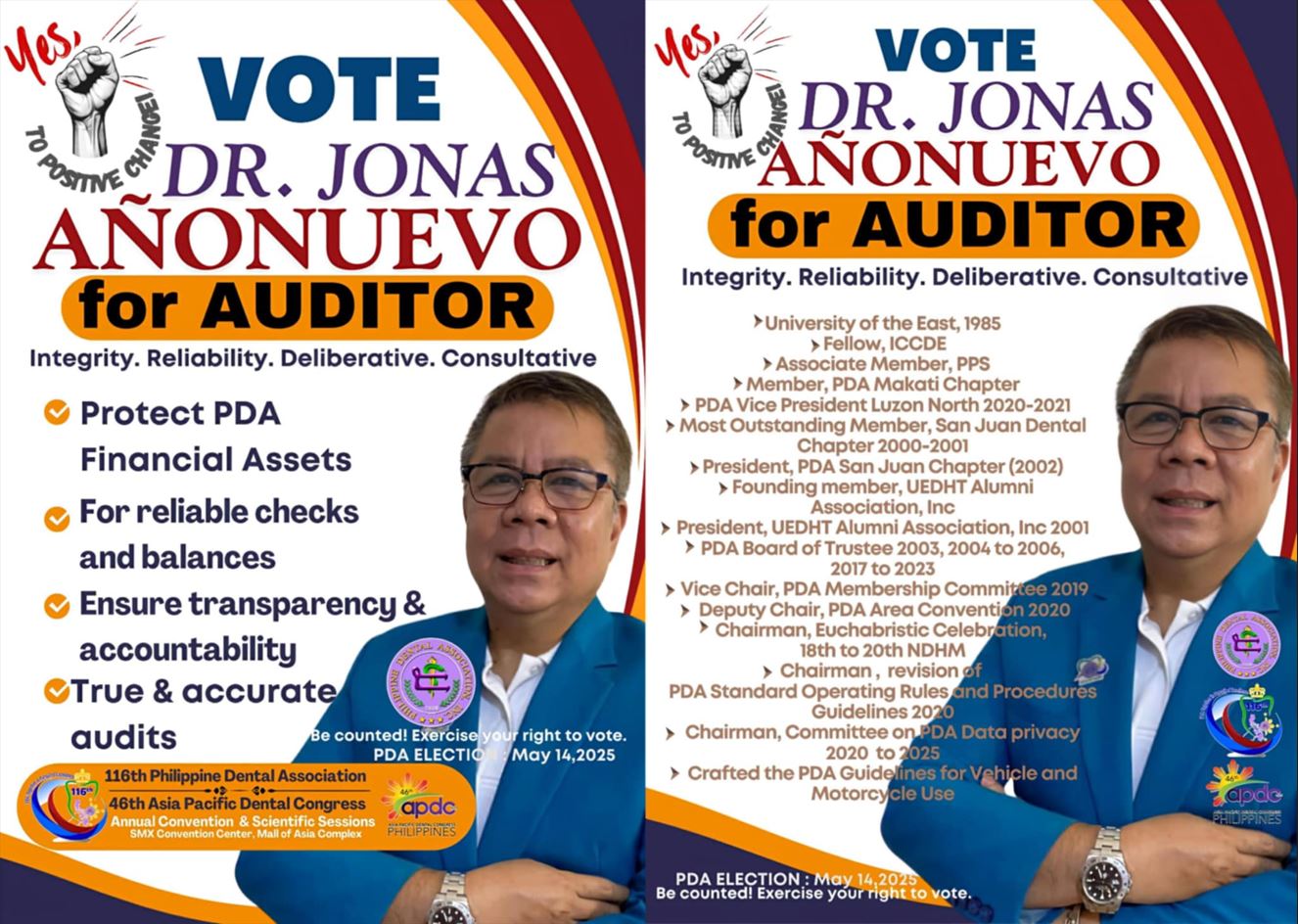 PDA Elections 2025 - Philippine Dental Association